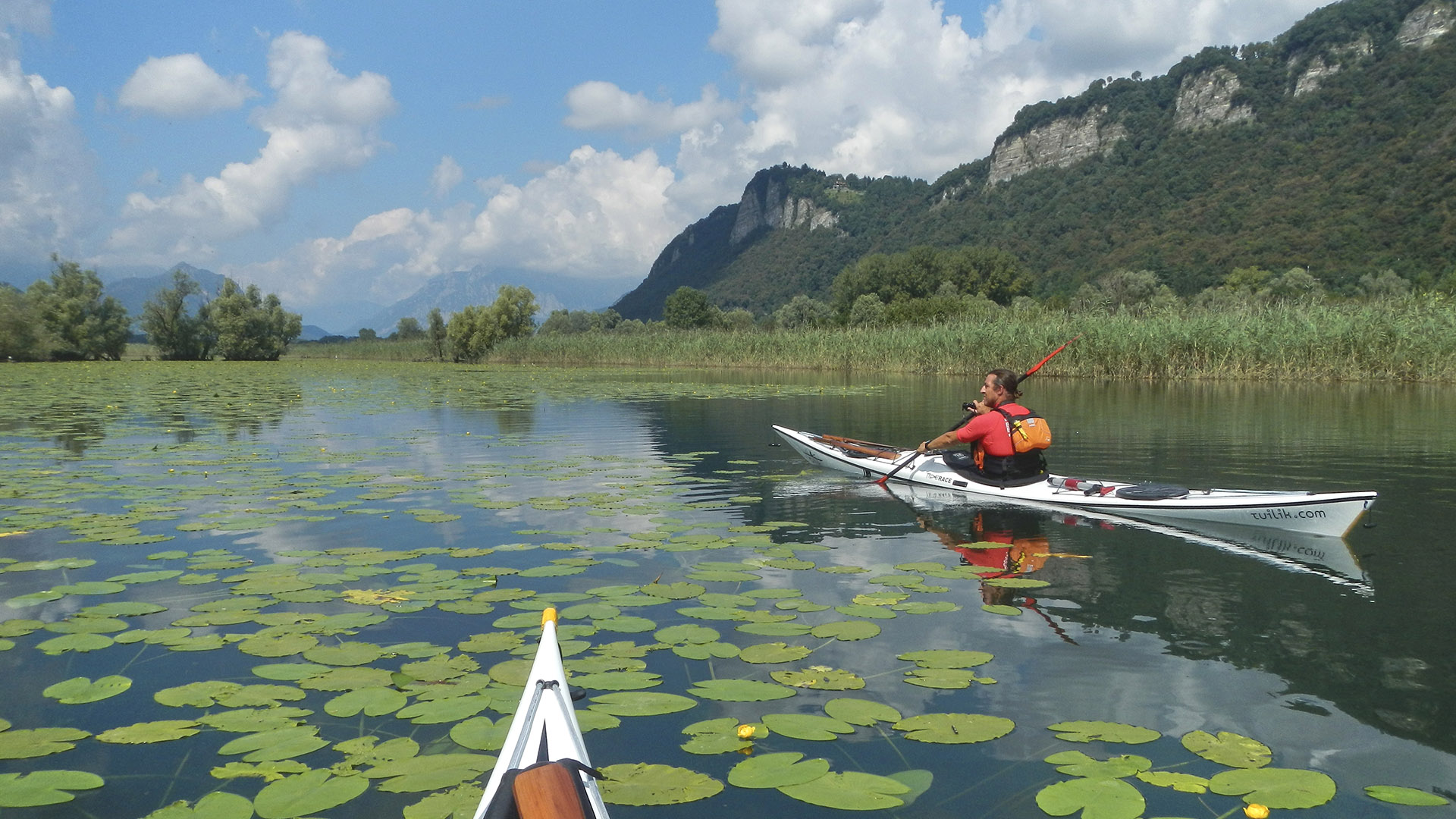 Sea kayak in fresh water - TUILIK SEA KAYAK